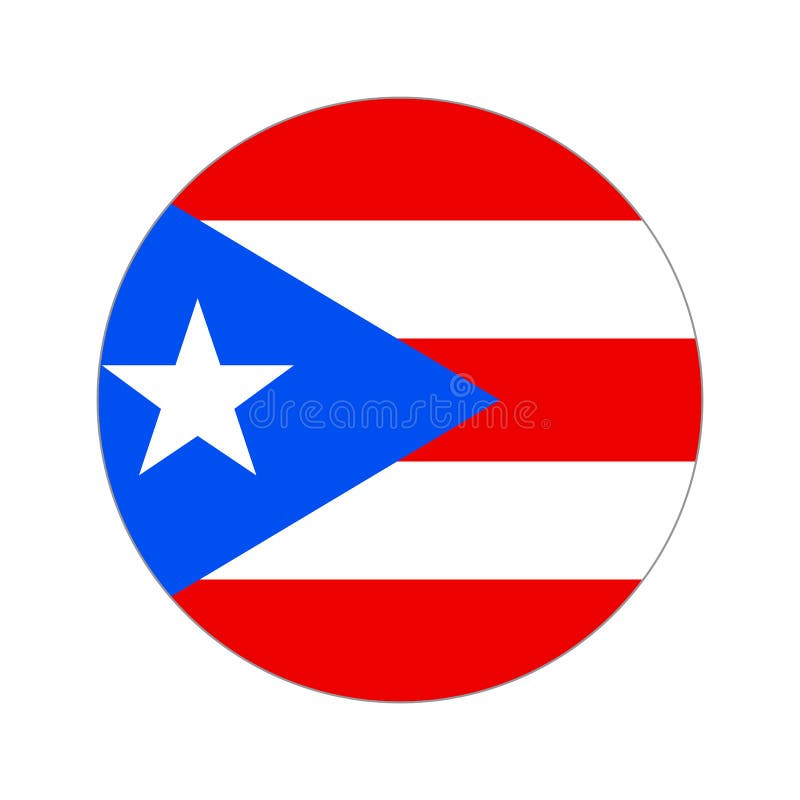 Puerto Rico Circular Patriotic Badge Stock Illustrations – 4 Puerto ...