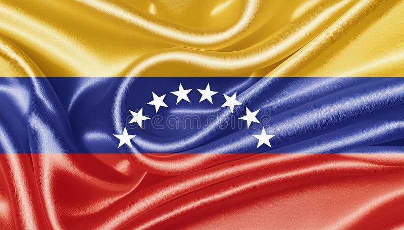 Venezuela Flag. the National Flag of Venezuela Stock Image - Image of ...
