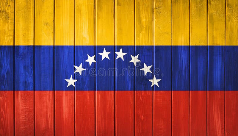 Venezuela Flag. the National Flag of Venezuela Stock Illustration ...