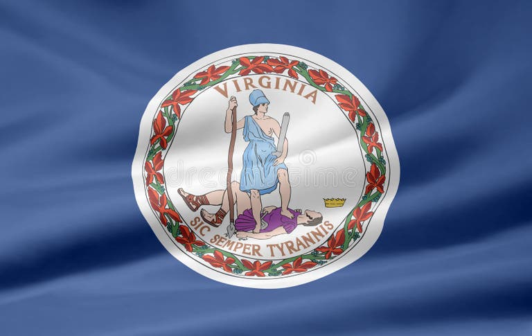 Virginia National Flag Stock Illustrations – 2,116 Virginia National ...