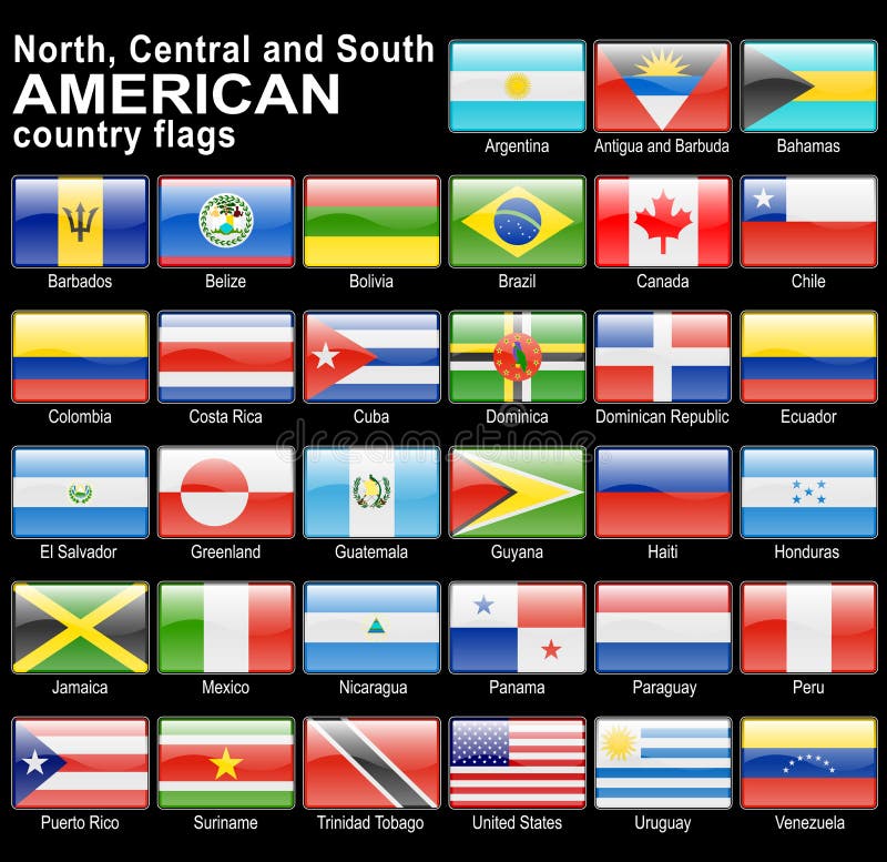 Flag web buttons stock vector. Illustration of design - 5883976