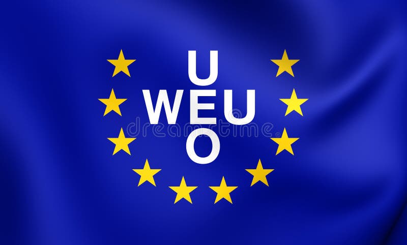 Flag of Western European Union 1954-2011 Stock Illustration ...