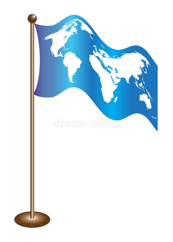 World Map Flying Flag Stock Illustrations – 2,245 World Map Flying Flag ...