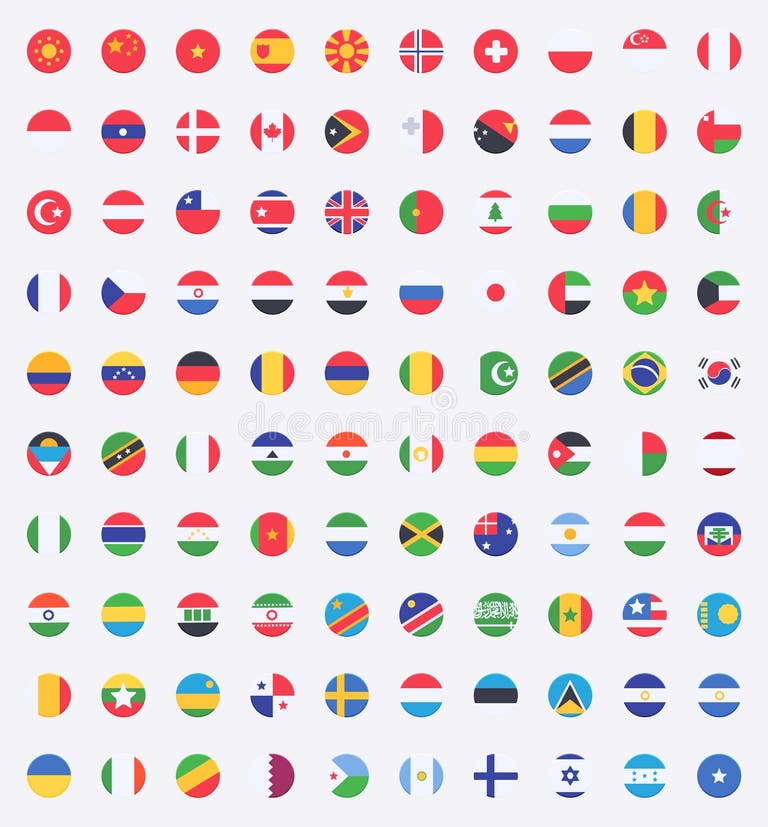 World Flag Icons Vector Stock Illustrations – 16,582 World Flag Icons ...
