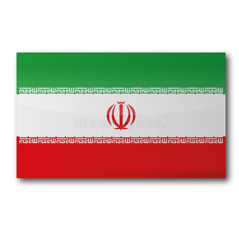 Flagga av Iran vektor illustrationer. Illustration av perser - 149810165