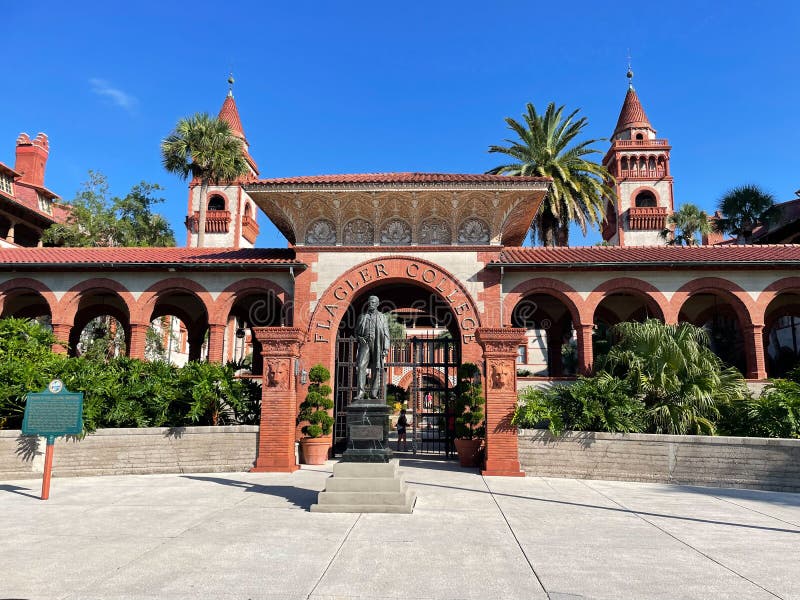 Flagler College Located in St. Augustine, Florida Editorial Image ...