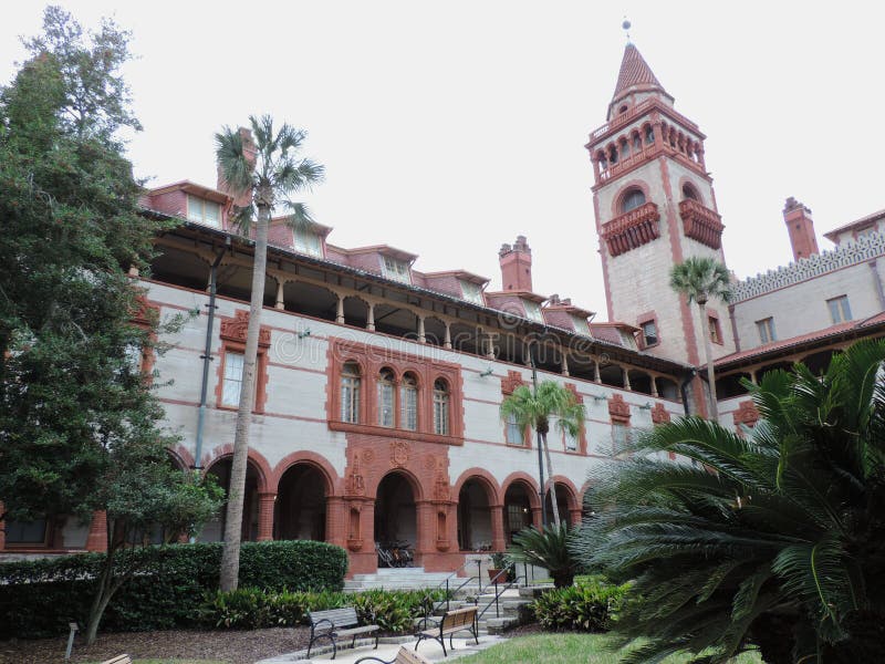 Flagler College in Saint Augustine, Florida Editorial Photo - Image of ...