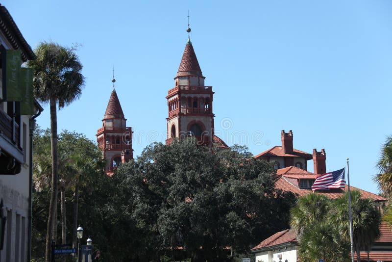 Flagler College in St Augustine Florida Editorial Stock Photo - Image ...