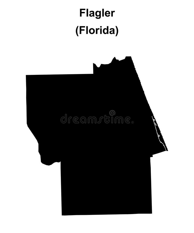 Flagler Outline Stock Illustrations – 18 Flagler Outline Stock ...