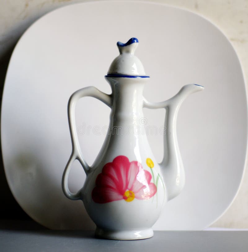 Wine Flagon stock photo. Image of isolated, reflection - 9061784