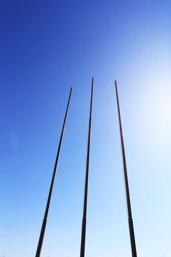 Flagpole stock image. Image of cient, held, building - 38809225