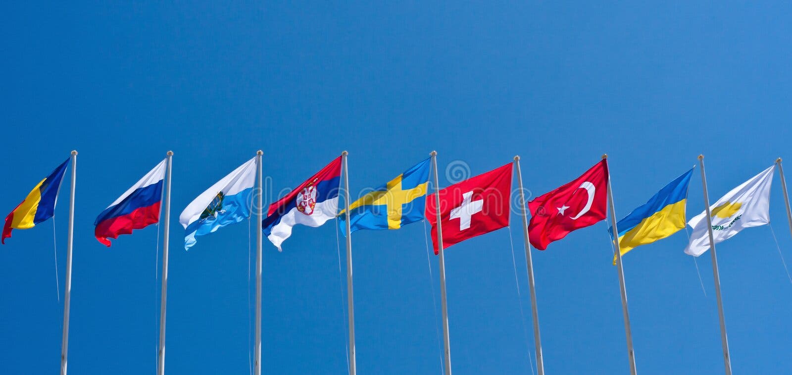 Six Flags of Texas stock image. Image of clear, flags - 7920639