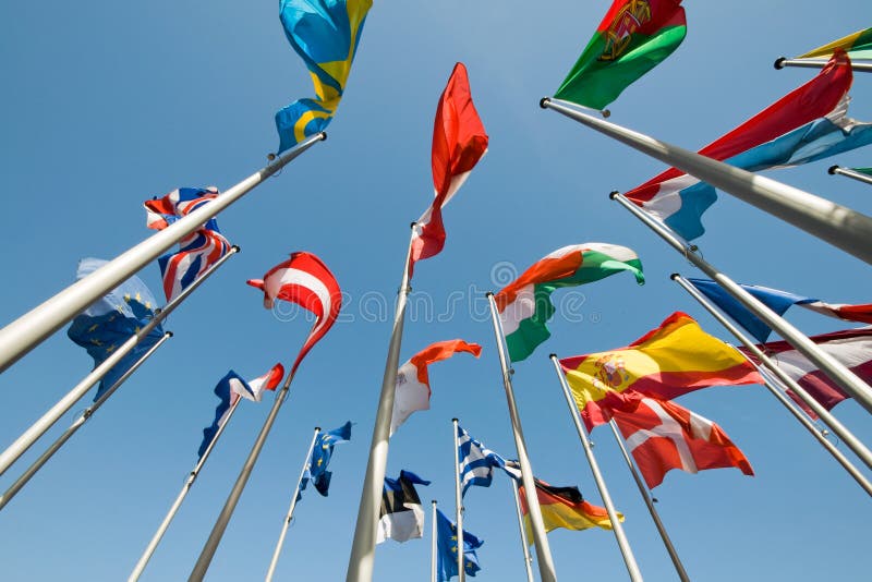 Flags stock image. Image of national, ship, global, port - 25658433