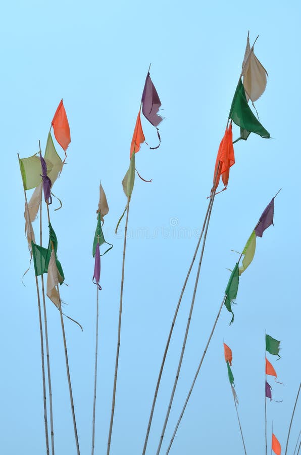 Flags stock photo. Image of little, post, pink, sign - 38169488