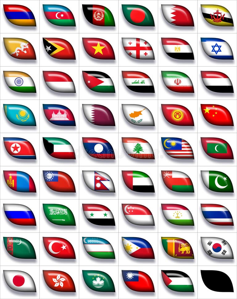 Flags Icons Buttons Stock Illustrations – 1,492 Flags Icons Buttons ...