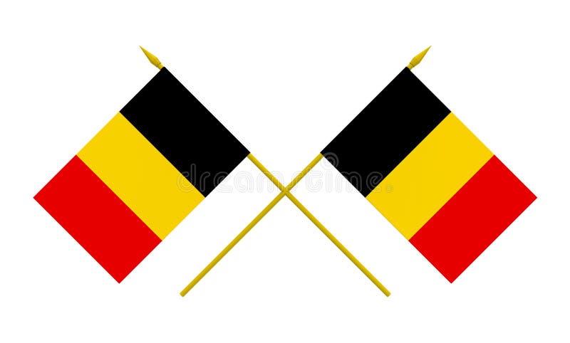 Flags, Belgium stock illustration. Illustration of nation - 272036019