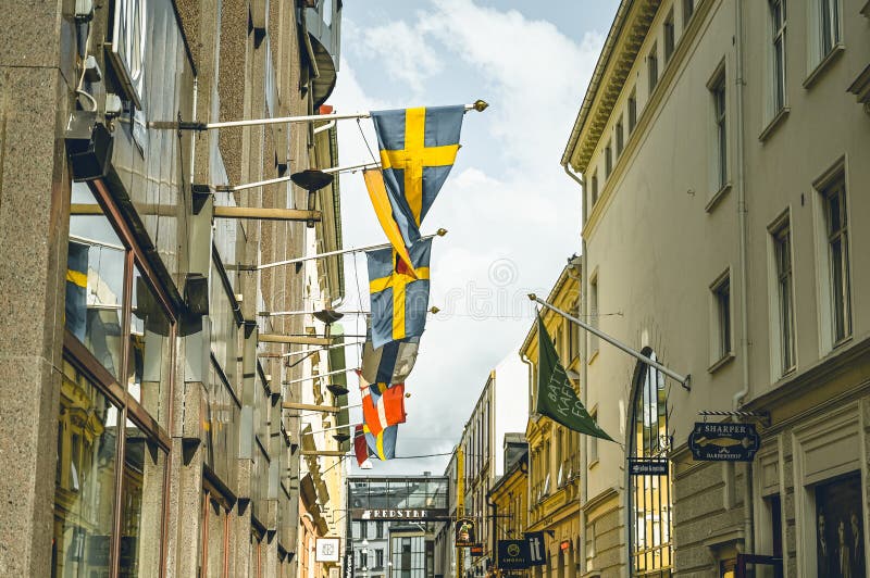 Flags on building editorial photography. Image of architecture - 155292487