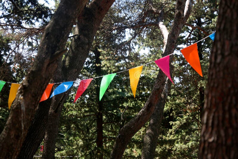 Flags stock photo. Image of background, coloured, party - 92144426