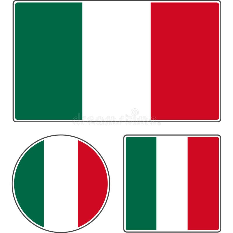 State Flag Flag of Mexico. Vector Illustration. Stock Vector ...