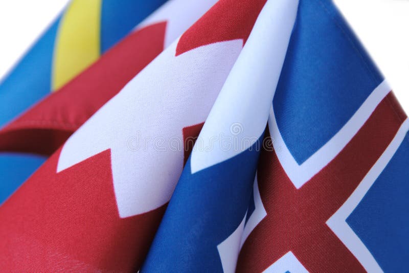 Flags with crosses stock image. Image of pattern, blue - 9150395