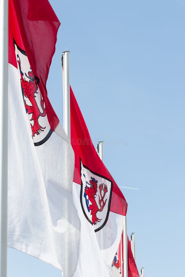 Flags stock photo. Image of texture, dusseldorf, street - 71286326