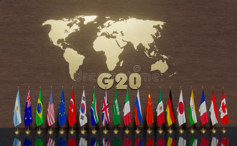 Flags G20 Membership , Concept of the G20 Summit or Meeting, G20 ...
