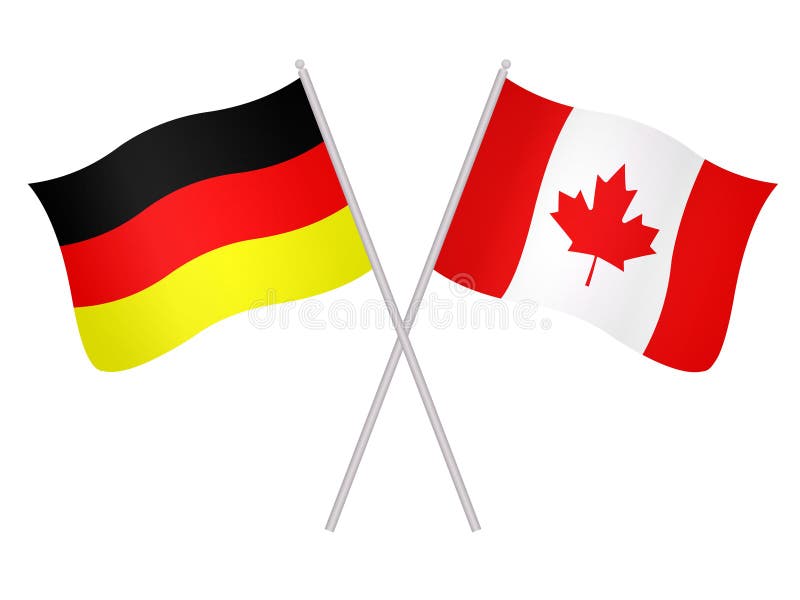 Canadian German Flags Stock Illustrations – 145 Canadian German Flags ...
