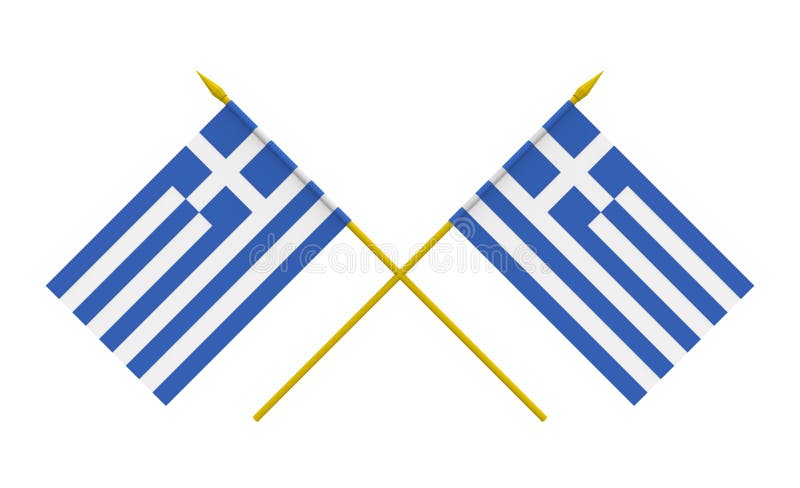 Flags, Greece stock illustration. Illustration of colors - 273203602