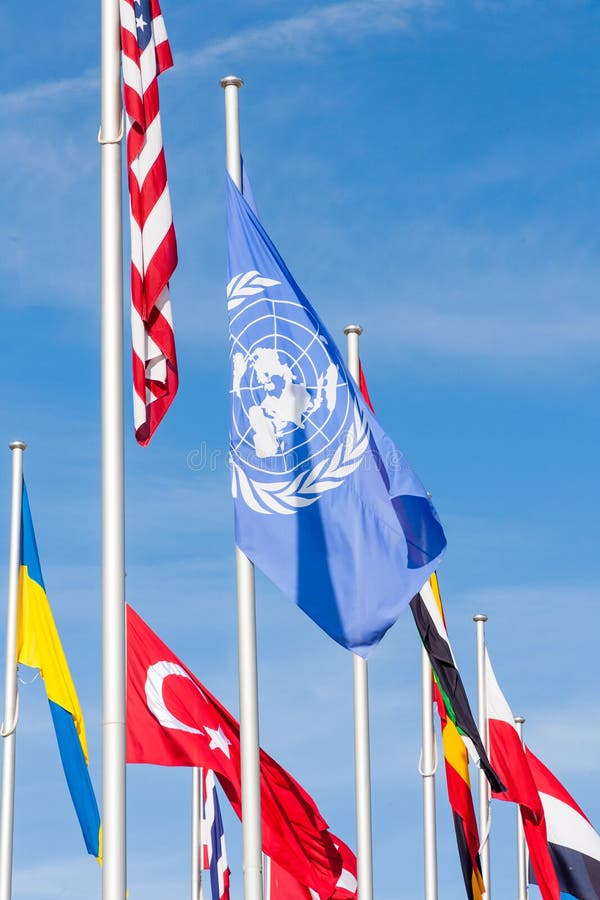 Flags of Many Nations in Canberra Editorial Photography - Image of asia ...