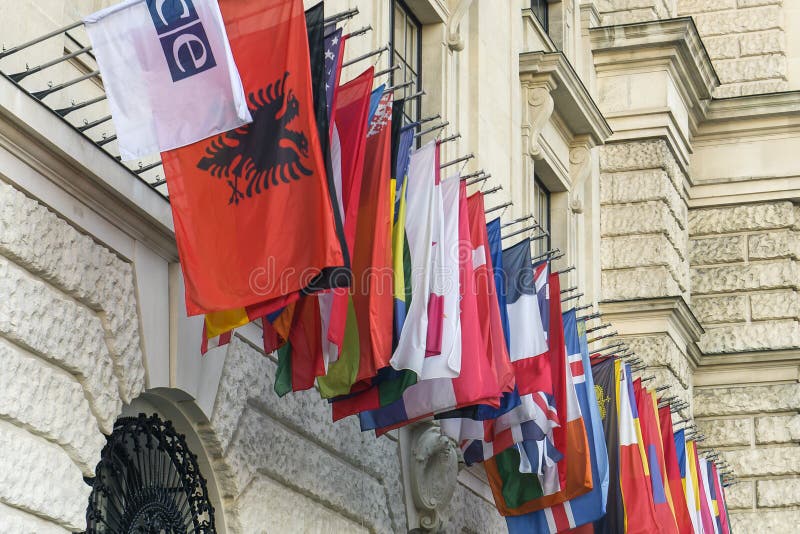The Flags of Organization for Security and Co-operation in Europe ...