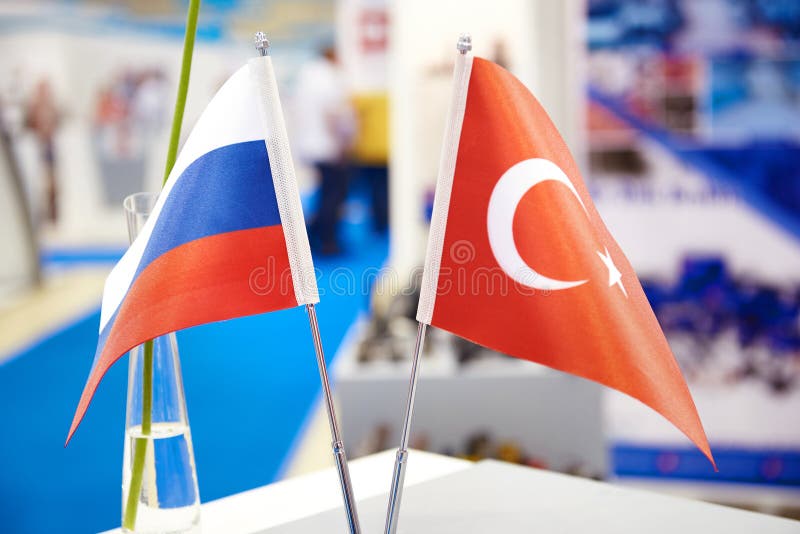 Flags of Russia Turkey stock image. Image of texture - 98937865