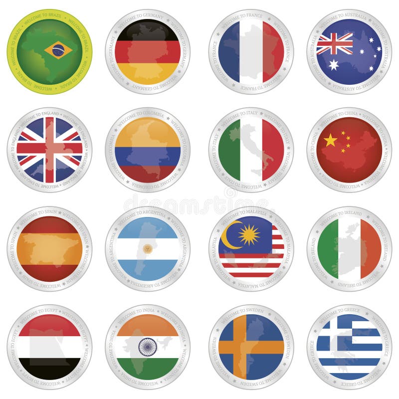 Flags stock illustration. Illustration of creativity - 61510141