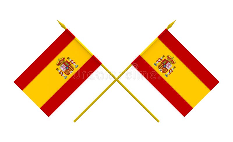 Flags, Spain stock illustration. Illustration of spaniard - 270508987