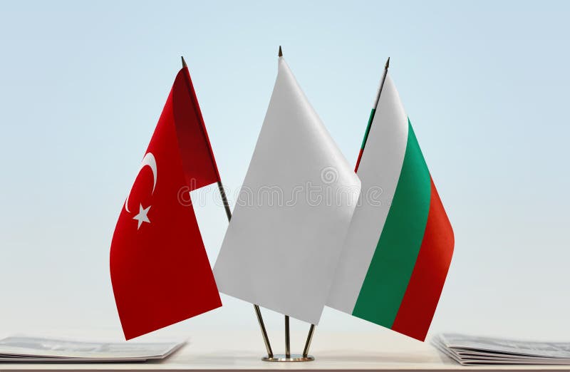Flags of Turkey and Bulgaria Stock Image - Image of flag, desktop ...