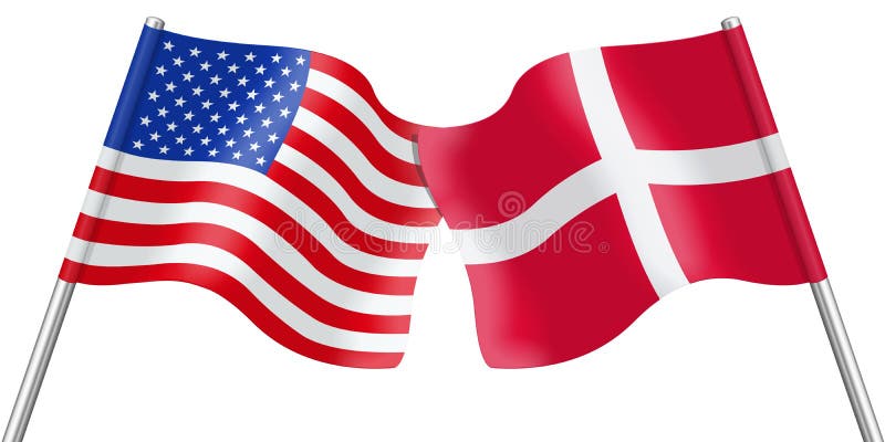Denmark American Flags Stock Illustrations – 154 Denmark American Flags ...