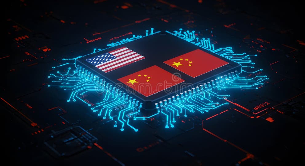 US-China Technological Rivalry: a Microchip Showdown Representing ...