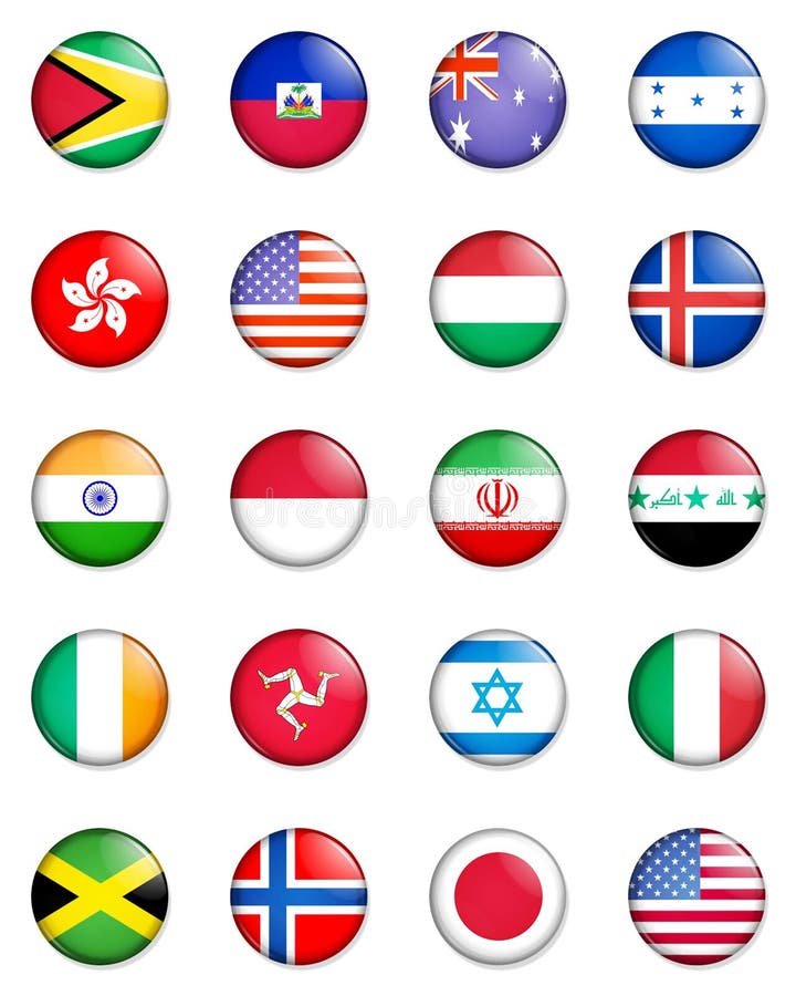 Flags Of The World 06 Stock Illustration Illustration Of Flag 259043815
