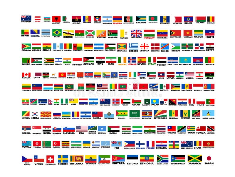 World Flags Rectangle Stock Illustrations – 762 World Flags Rectangle Stock Illustrations ...
