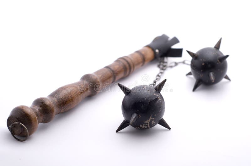 Flail stock photo. Image of warrior, deadly, vintage, fantasy - 437736