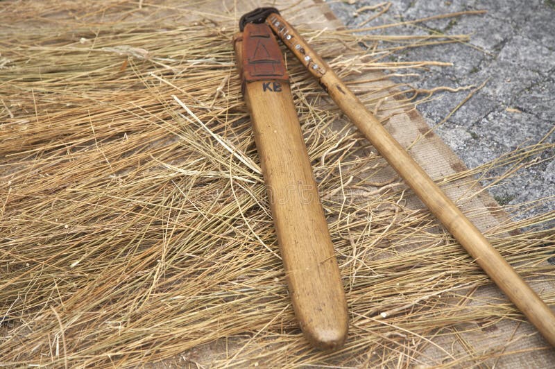 The flail stock image. Image of plowed, obsolete, threshed - 9721063