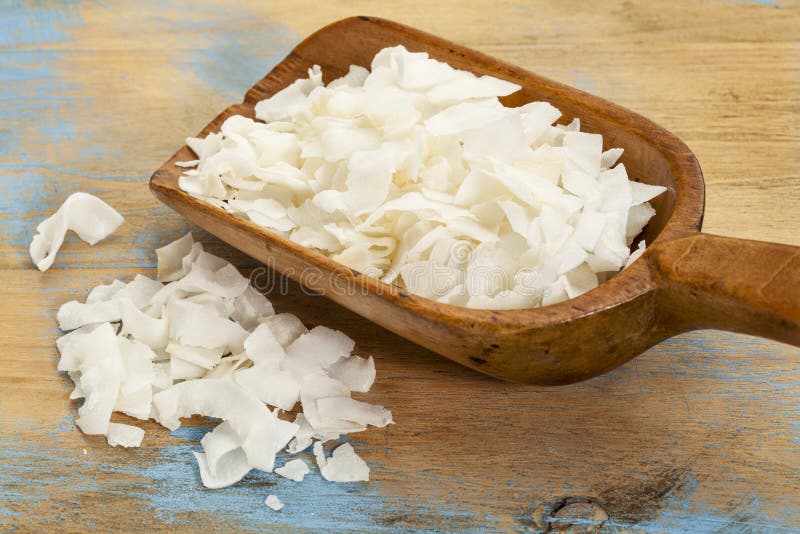 Shredded coconut flakes. stock photo. Image of nutritive - 9863712