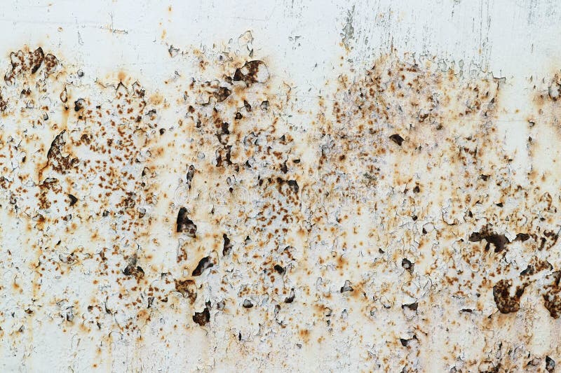 Flaking Paint from the Metal Surface Stock Image - Image of flaking ...