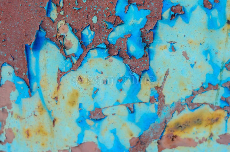 Flaking Paint Metal Texture Stock Image - Image of metal, dried: 94563829
