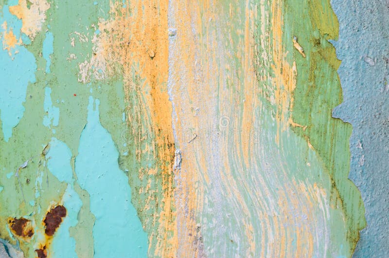 Flaking Paint Metal Texture Stock Photo - Image of crackle, effect ...