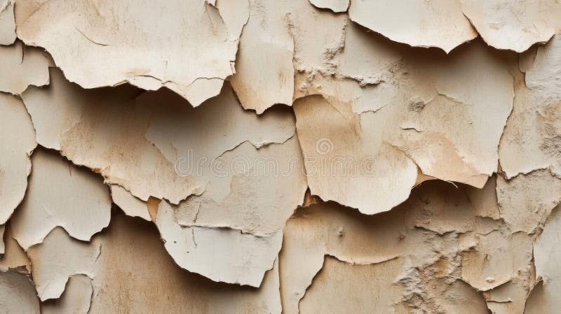 Flaking Paint Reveals Aged Wall Texture Stock Illustration ...