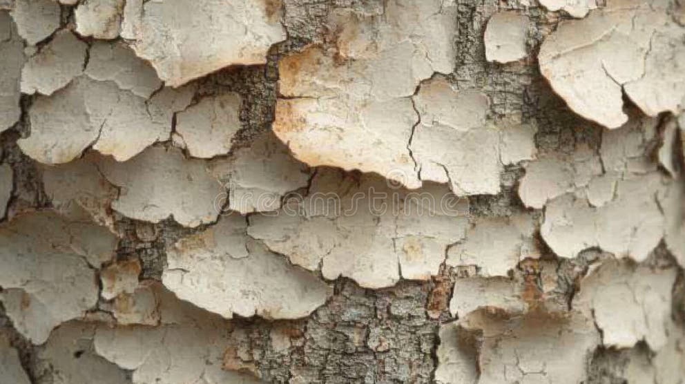 Flaking Tree Bark Texture Close Up Stock Illustration - Illustration of ...