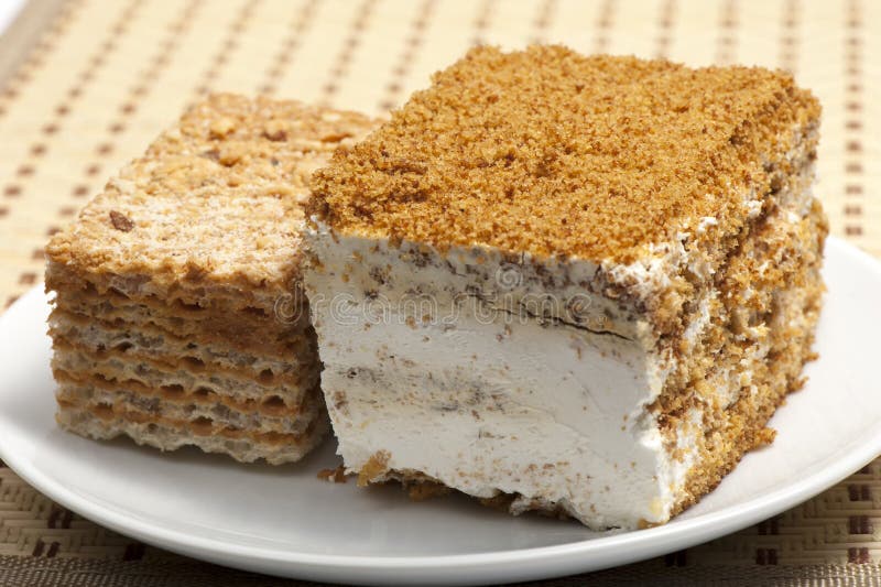 Flaky sweet pastry stock image. Image of closeup, cake - 35039175