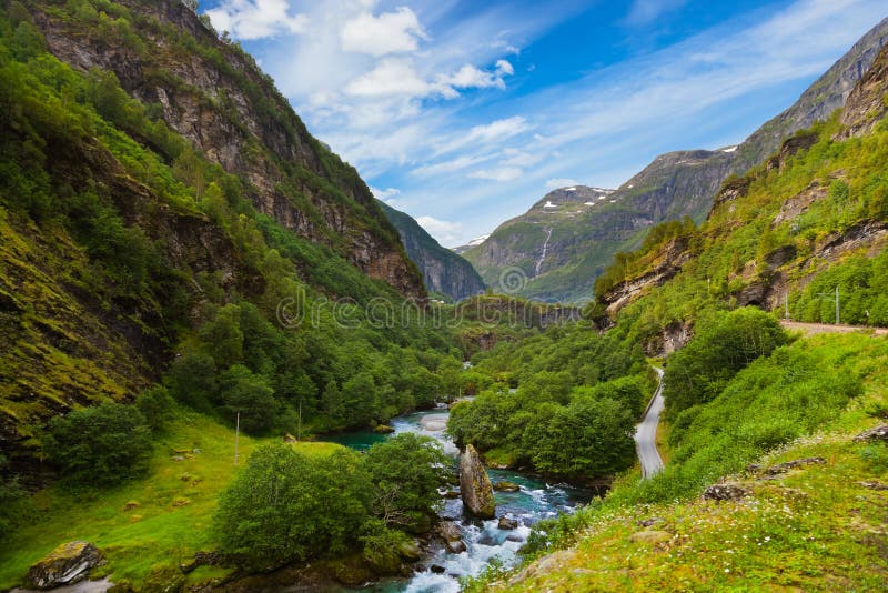 Flam image stock. Image du norvège, expédition, gens - 43288683