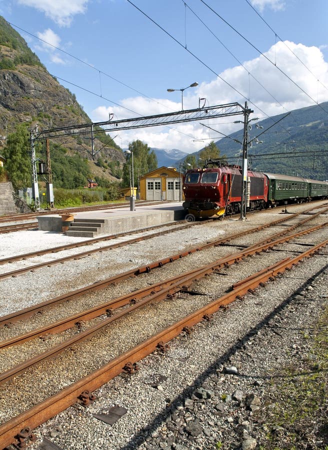 Flam Railway stock photo. Image of transportation, tourism - 10994112