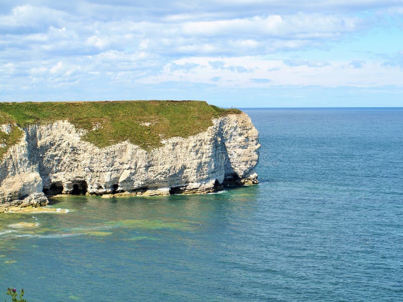 Flamborough Head East Coast UK. Stock Image - Image of caves, coast ...